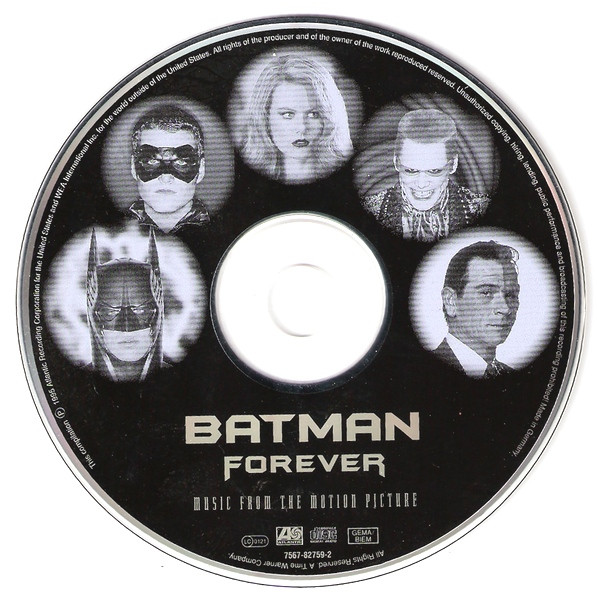 CD - Batman Forever (Music From The Motion Picture) ( IMP - GERMANY ...