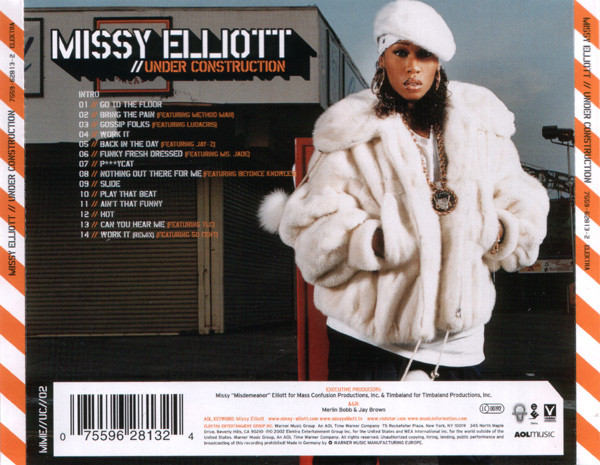 CD -Missy Elliott – Under Construction (IMP. Argentina ...