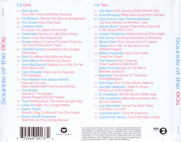 CD DUPLO - Sounds Of The 80s (Unique Covers Of Classic Hits) ( Vários ...