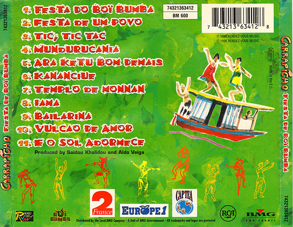 CD - Carrapicho – Fiesta De Boï Bumba - Colecionadores Discos - vários ...