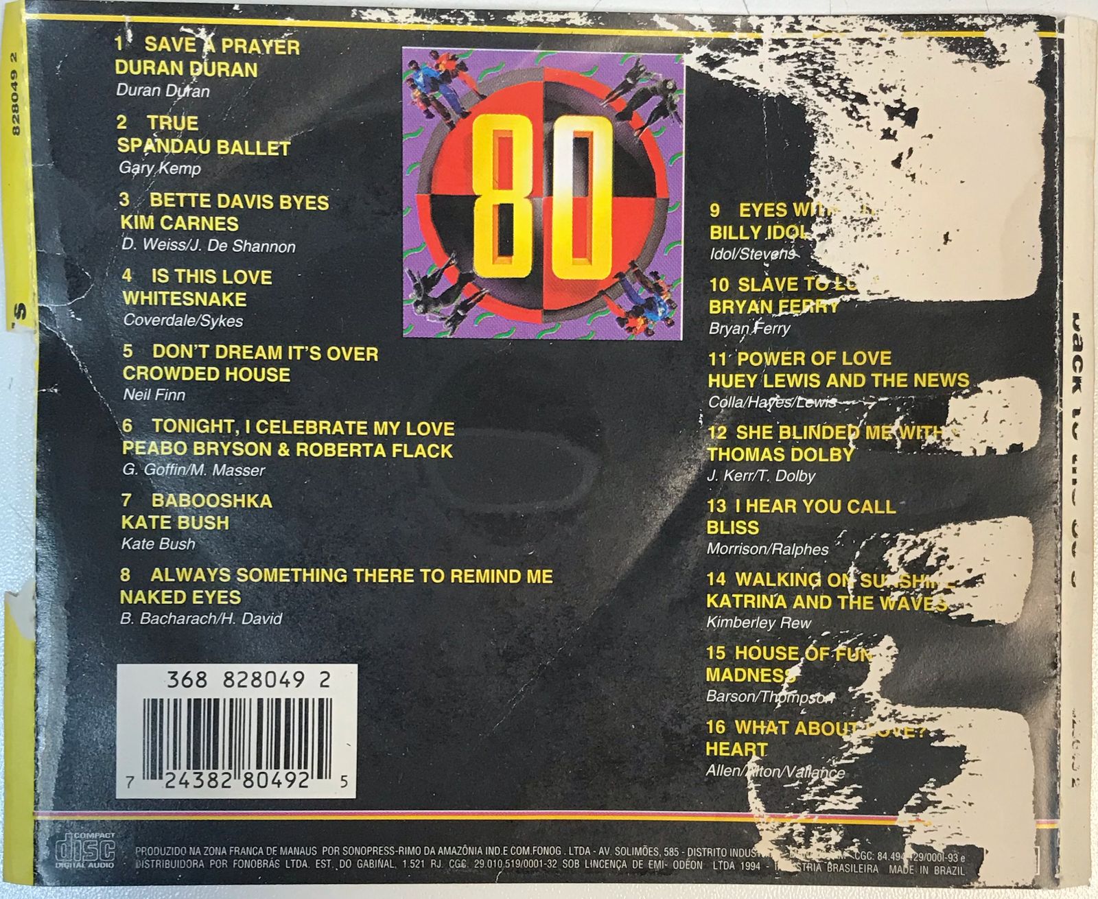 Back To The 80's - Colecionadores Discos - vários títulos em Vinil, CD ...