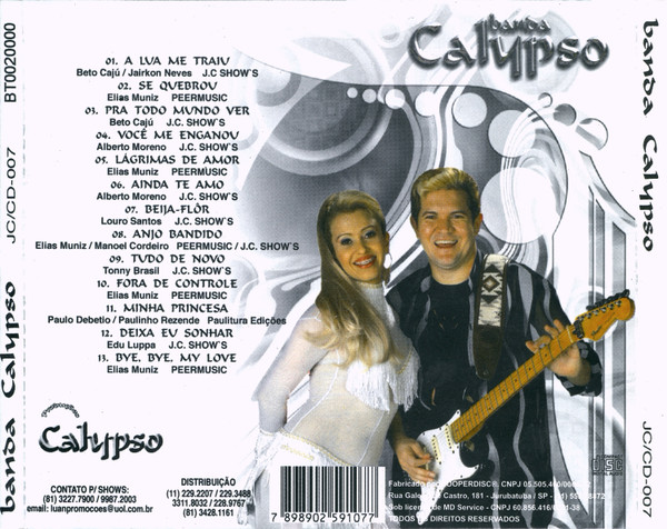 CD - Banda Calypso – Volume 6 - Colecionadores Discos - vários títulos ...