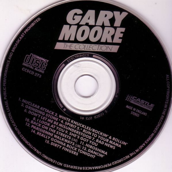 Gary Moore ‎– The Collection - Colecionadores Discos - vários títulos ...