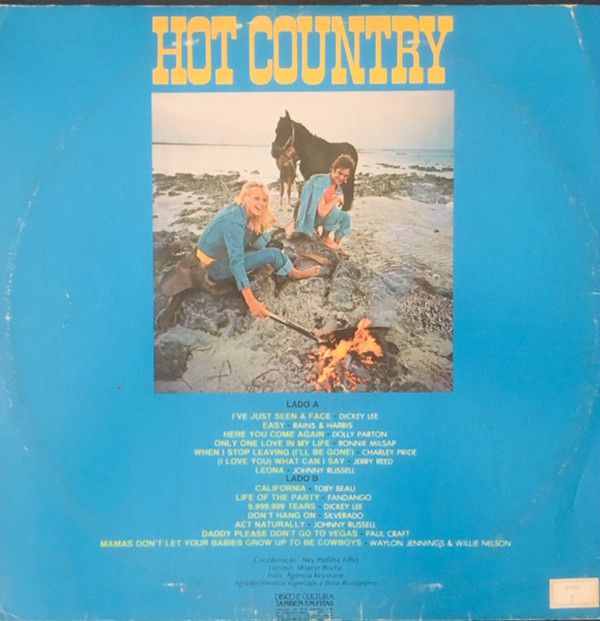 LP - Hot Country (Vários Artistas) - Colecionadores Discos - vários ...