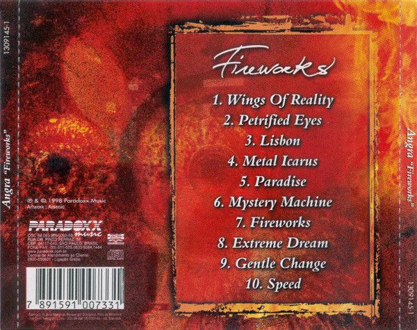 Angra ‎– Fireworks - Colecionadores Discos - vários títulos em Vinil ...