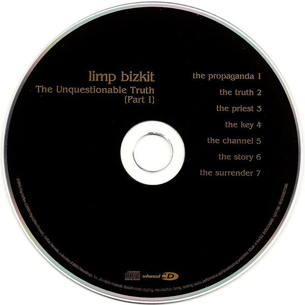 Limp Bizkit ‎– The Unquestionable Truth (Part 1) - Colecionadores ...