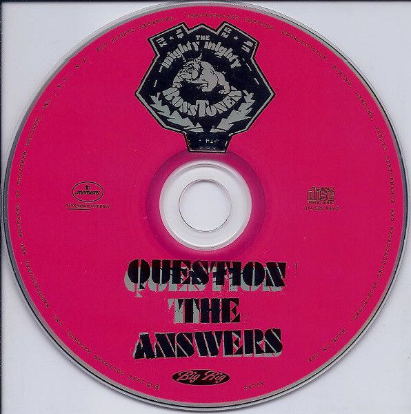 The Mighty Mighty Bosstones ‎– Question The Answers - Colecionadores ...
