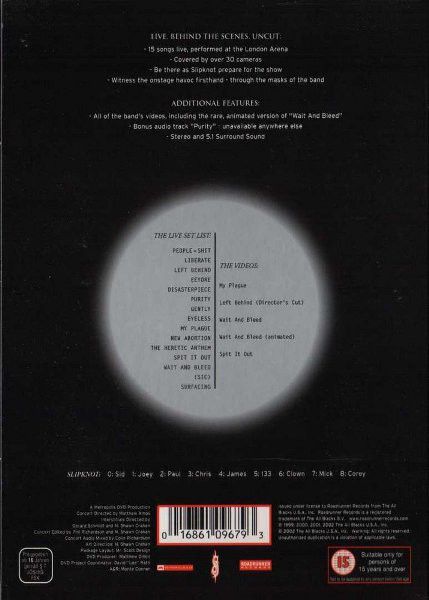 DVD - Slipknot ‎– Disasterpieces dvd duplo - Colecionadores Discos ...