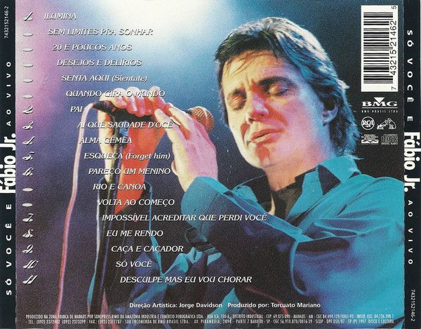 CD - Fábio Jr. ‎– Só Você E Fábio Jr. Ao Vivo - Colecionadores Discos ...