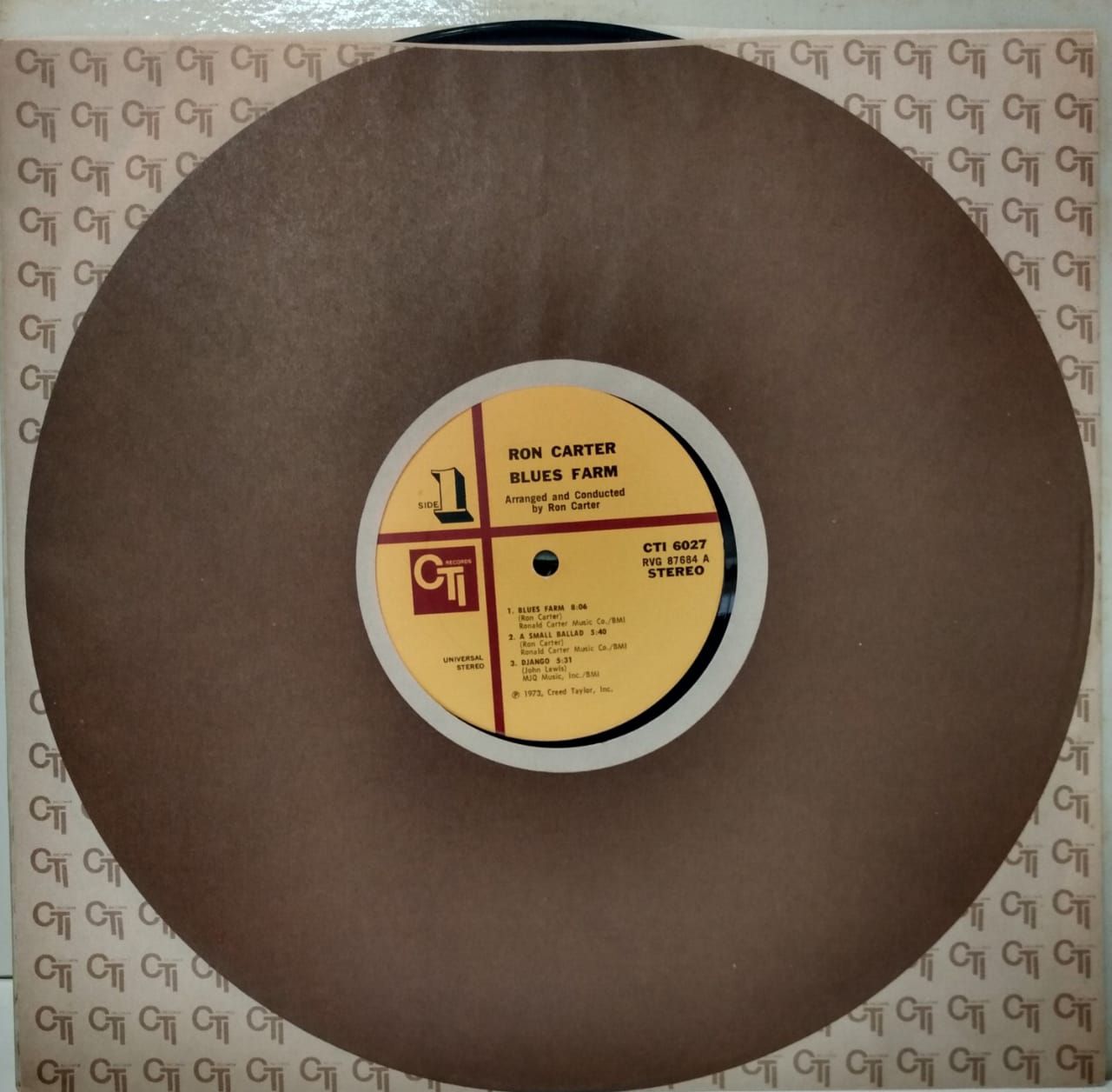 LP - Ron Carter ‎– Blues Farm - Importado (US) - Colecionadores Discos - vários títulos em Vinil ...