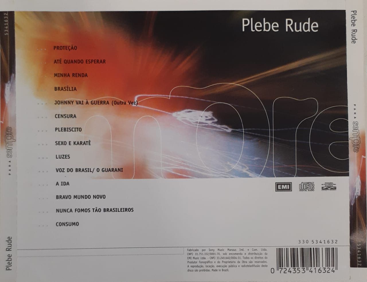 CD - Plebe Rude ‎– Coleção Para Sempre - Colecionadores Discos - vários ...