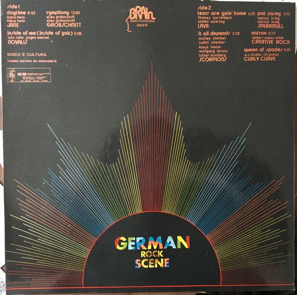 LP - Various ‎– German Rock Scene - 1 - Colecionadores Discos - vários ...