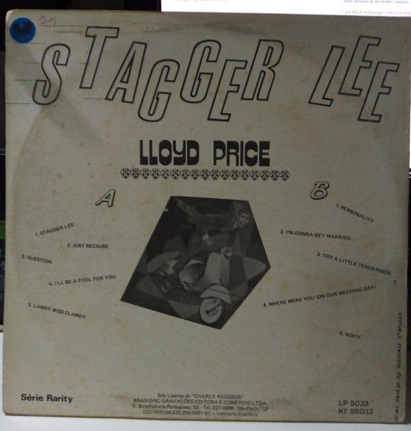 LP - Lloyd Price – Stagger Lee - Colecionadores Discos - vários títulos ...