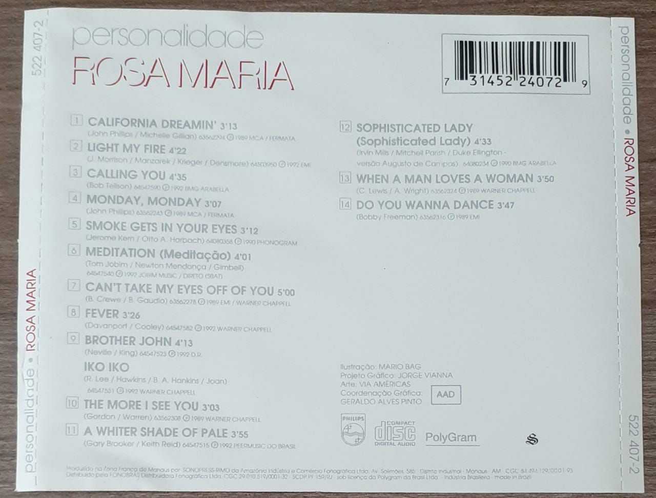 CD - Rosa Maria (Coleção Personalidade) - Colecionadores Discos ...