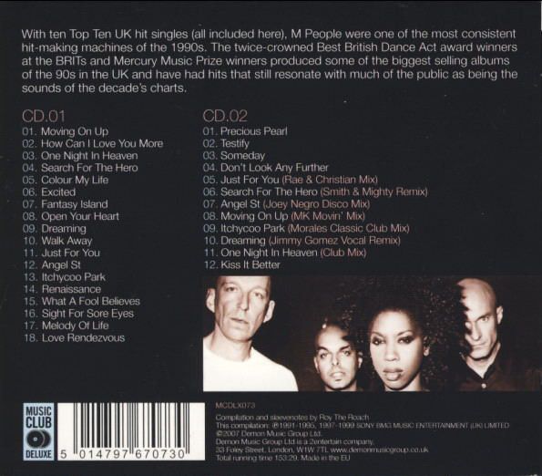 CD - M People – One Night In Heaven The Best Of M People - Importado ...