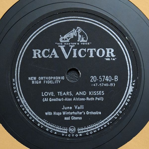 COMPACTO - June Valli - I Undersatnd / Love,Tears And Kisses (CA ...