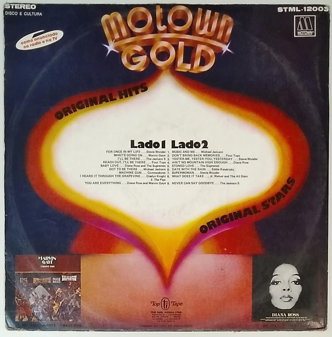 LP - Motown Gold (Vários Artistas) - Colecionadores Discos - vários ...