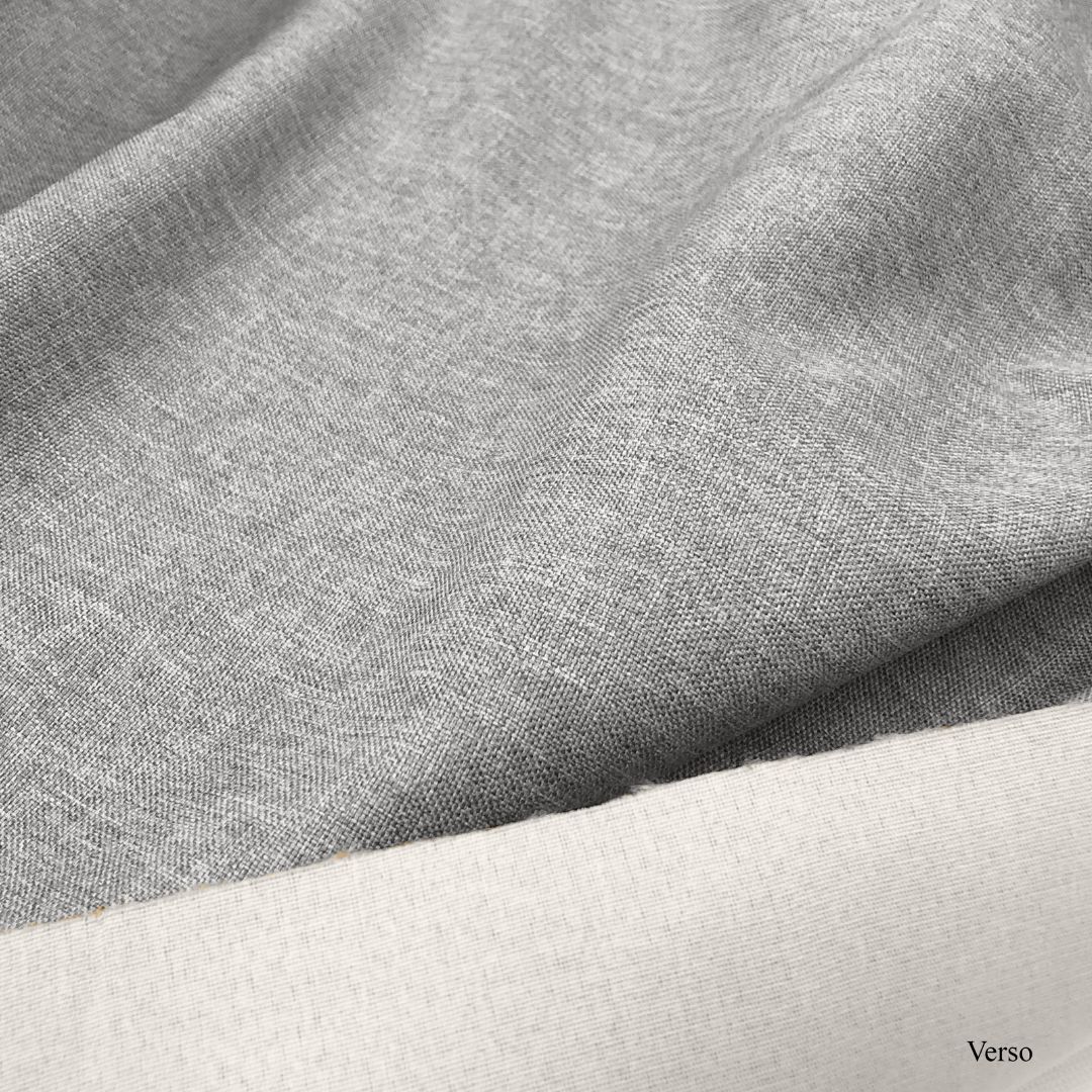 Tecido linho Rustico Clássico Linen Look Cinza Claro - Viivatex - Site ...