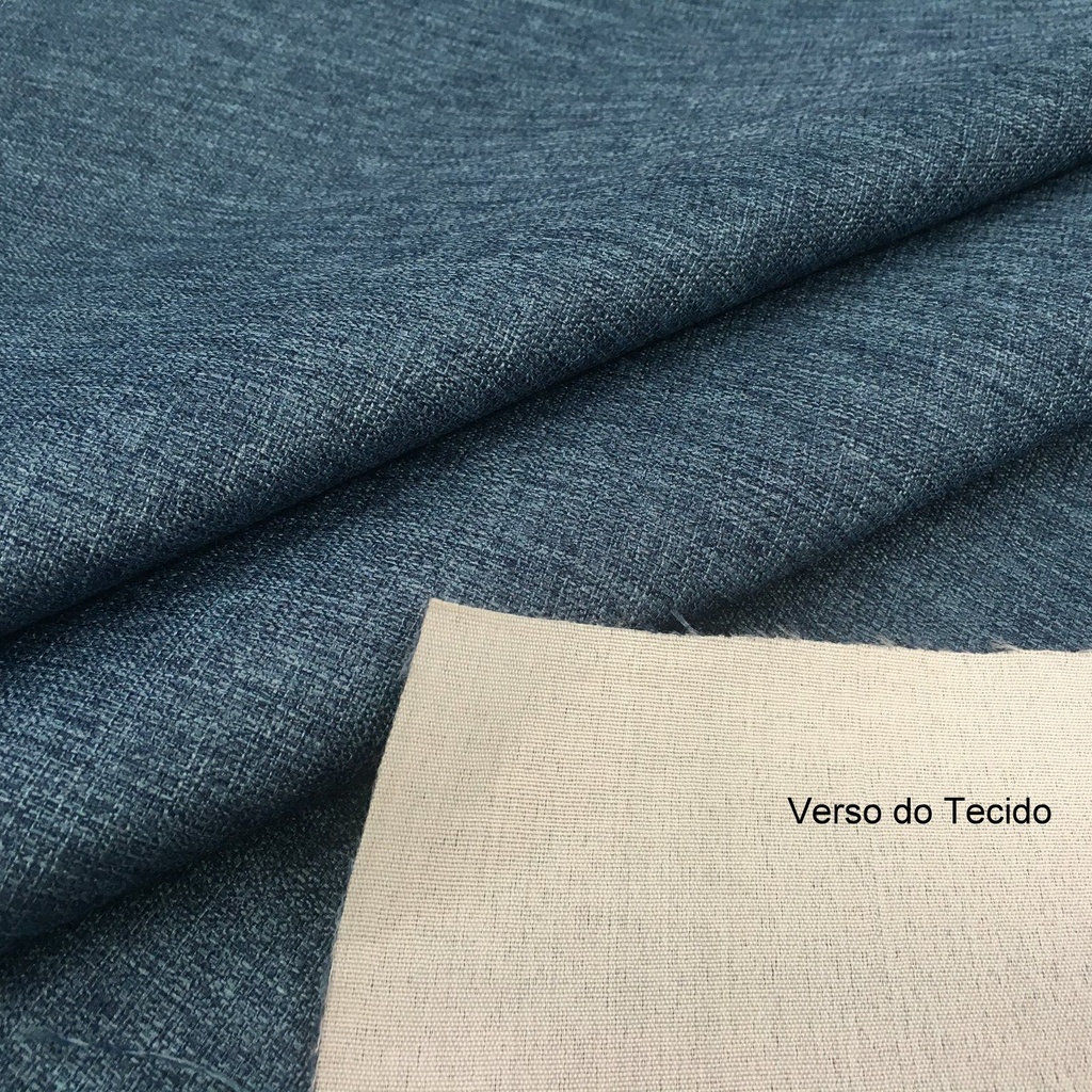Tecido Linho Rustico Clássico Linen Look Azul Jeans II - Viivatex ...