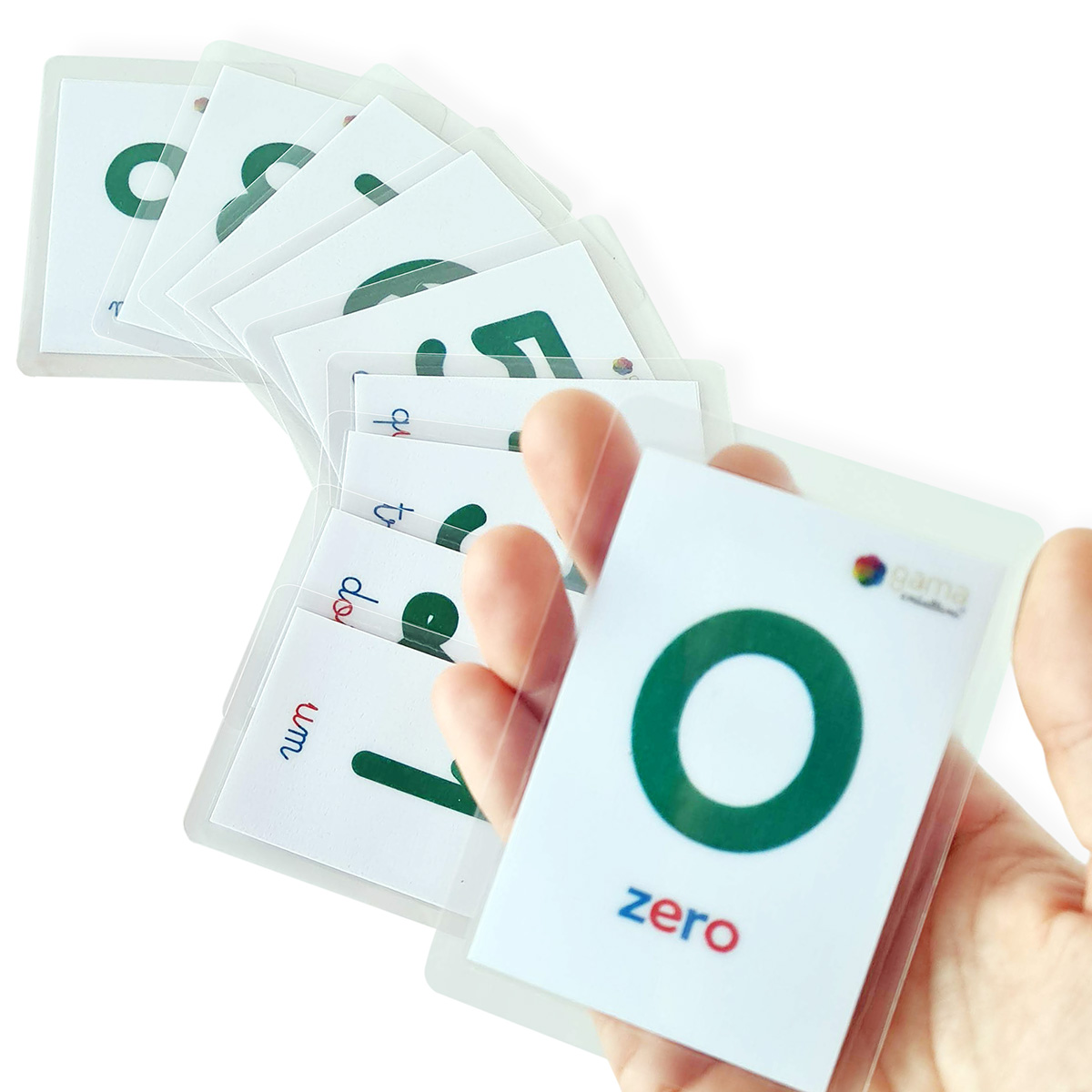 Cards Número Aprendendo Ensinando Pedagógico Desenvolvimento - Gama ...