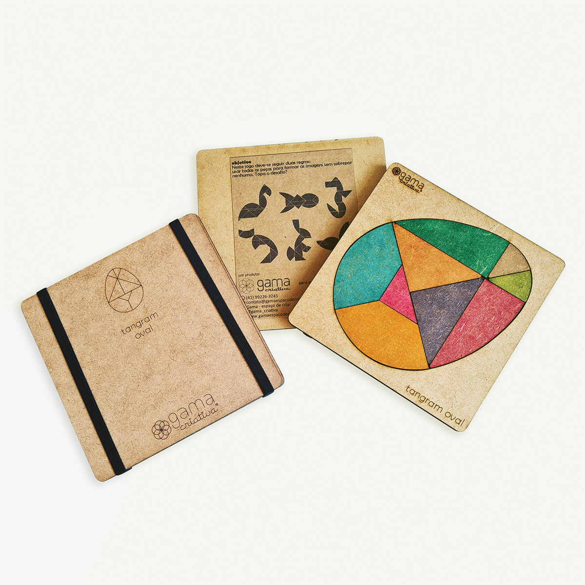 Tangram Oval - Gama Criativa