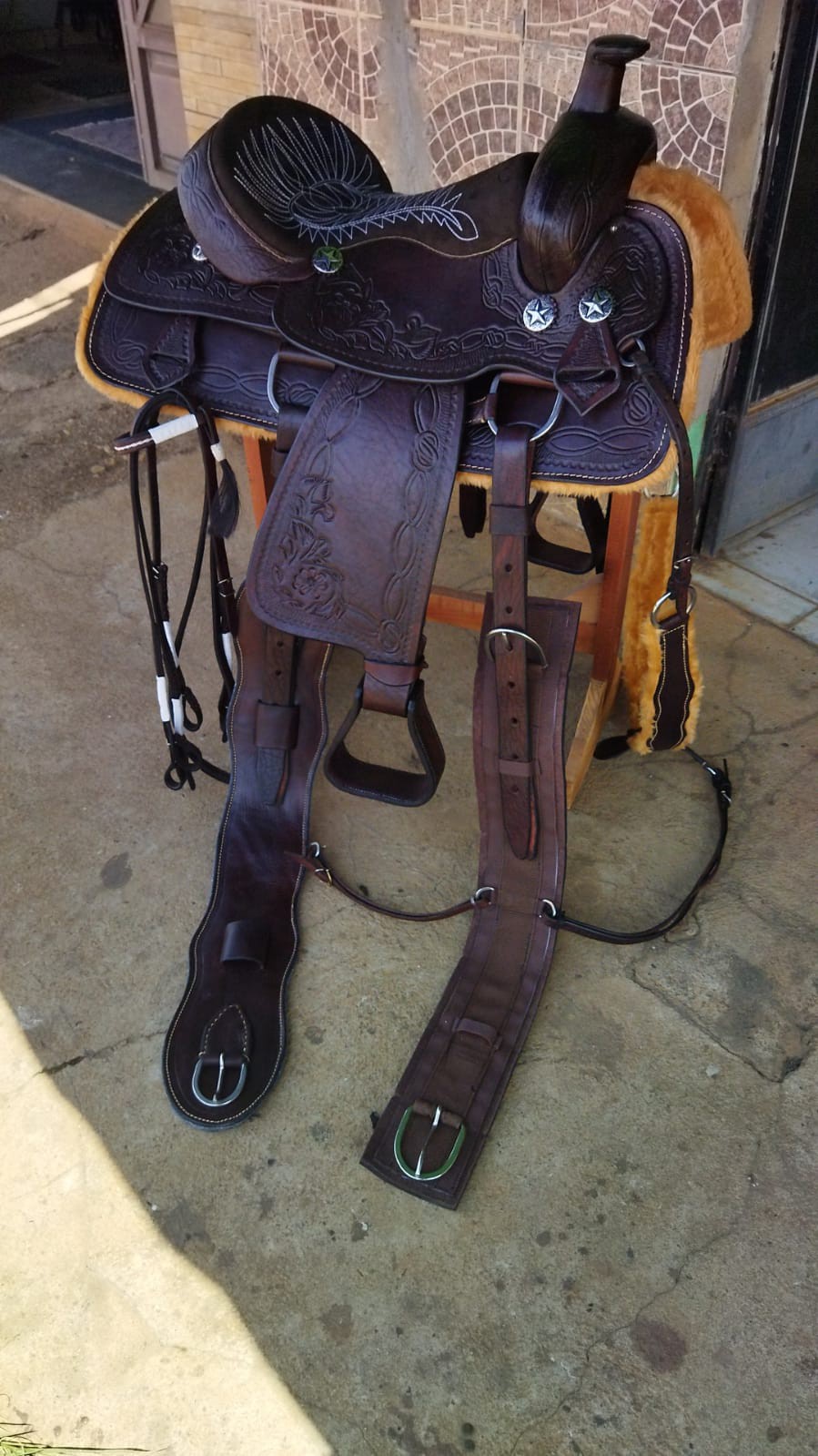 Sela Prova De Laço Entalhada - Selaria Filimar