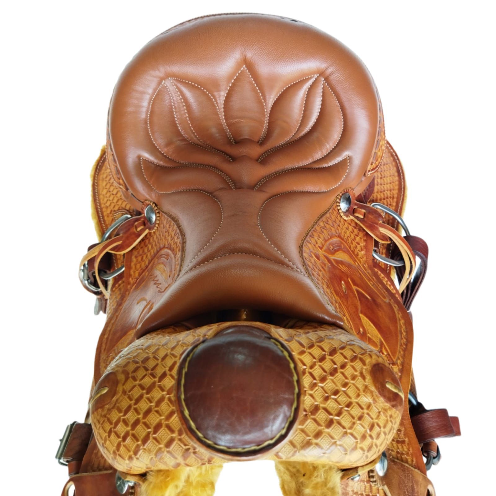 Sela Americana Quarto de Milha Couro legítimo!!! - Selaria Filimar