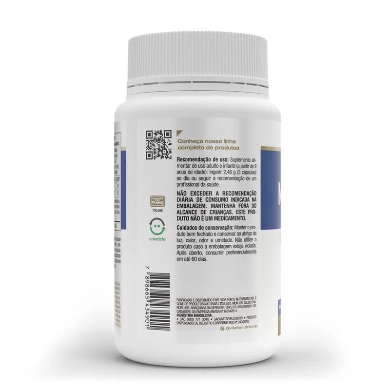 Magnésio Plus Vitafor - Suplemento Mineral de Alta Qualidade - NUTRIFOR ...