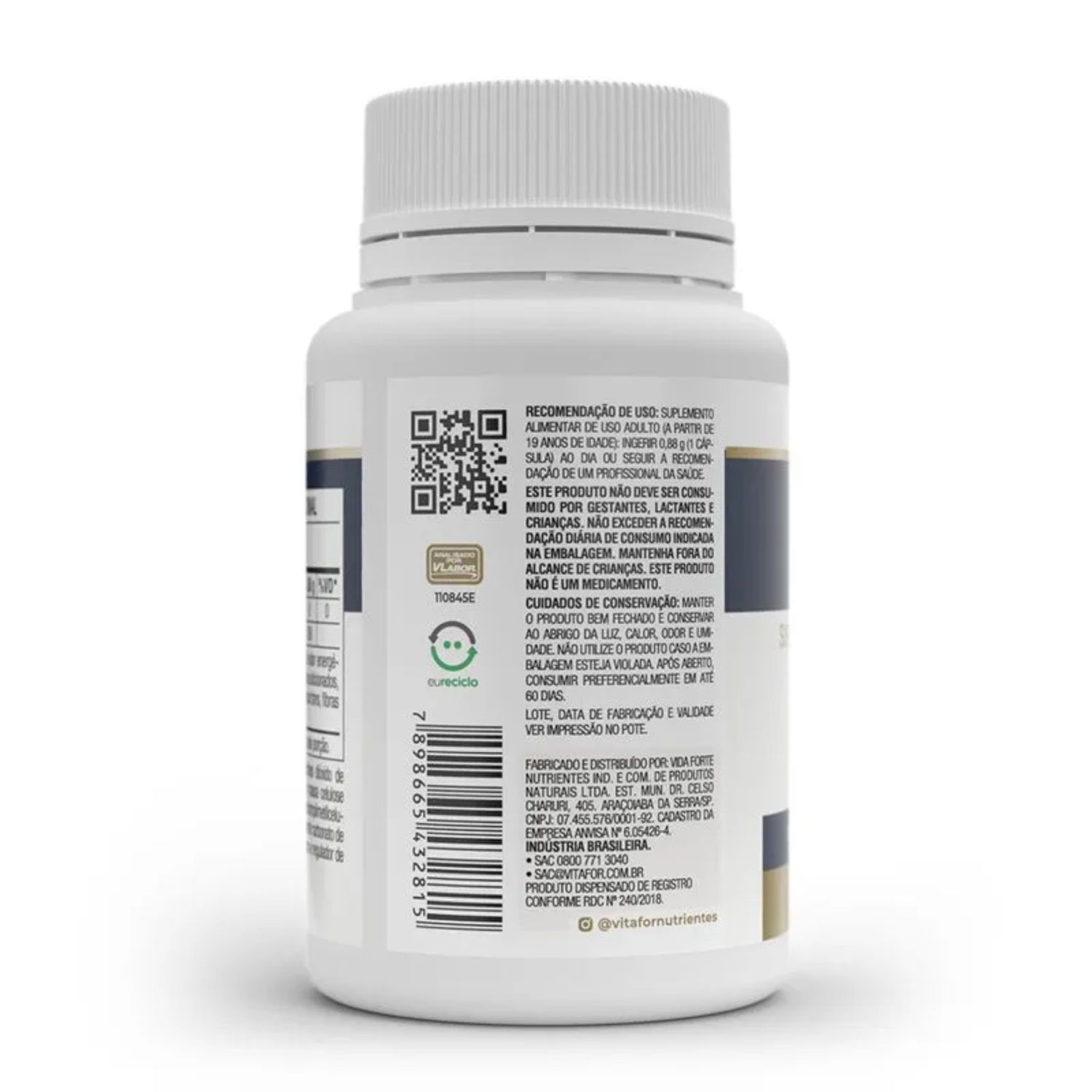 Vitafor NAC - Suplemento Antioxidante e Fortalecedor - NUTRIFOR ...