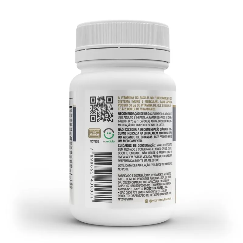 Imunidade Alta? Experimente Vita D3! - NUTRIFOR- Confiabilidade, Saúde ...