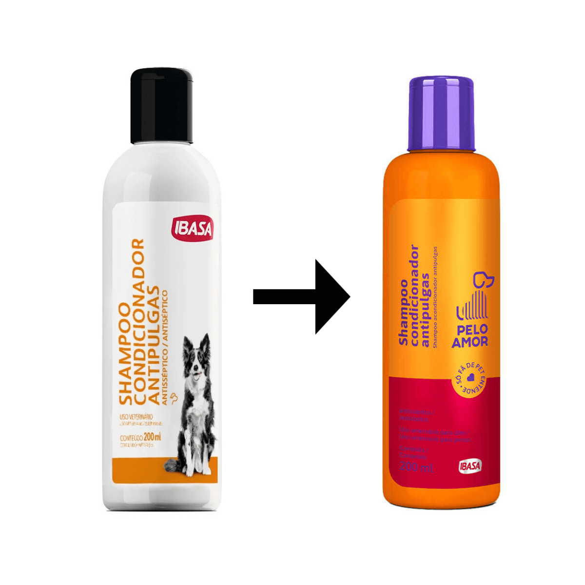 Shampoo Condicionador Antipulgas Cães e gatos Ibasa 200ml - FisioSmart ...