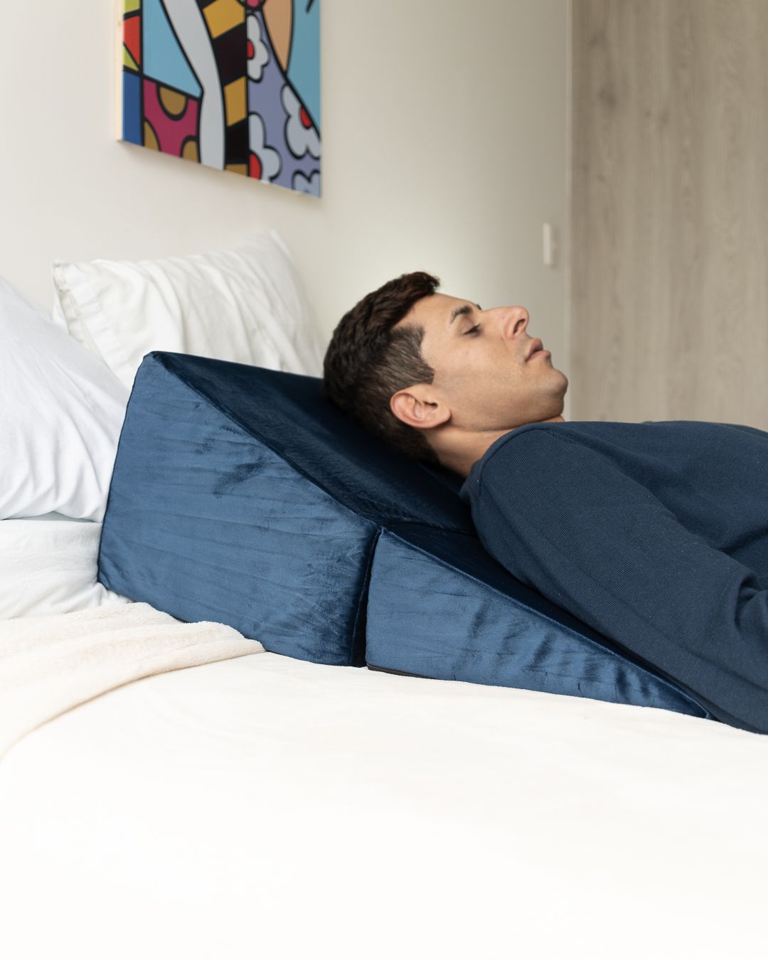 Almofada Triangulo Anti Refluxo Theramaster Theramart - FisioSmart Loja ...