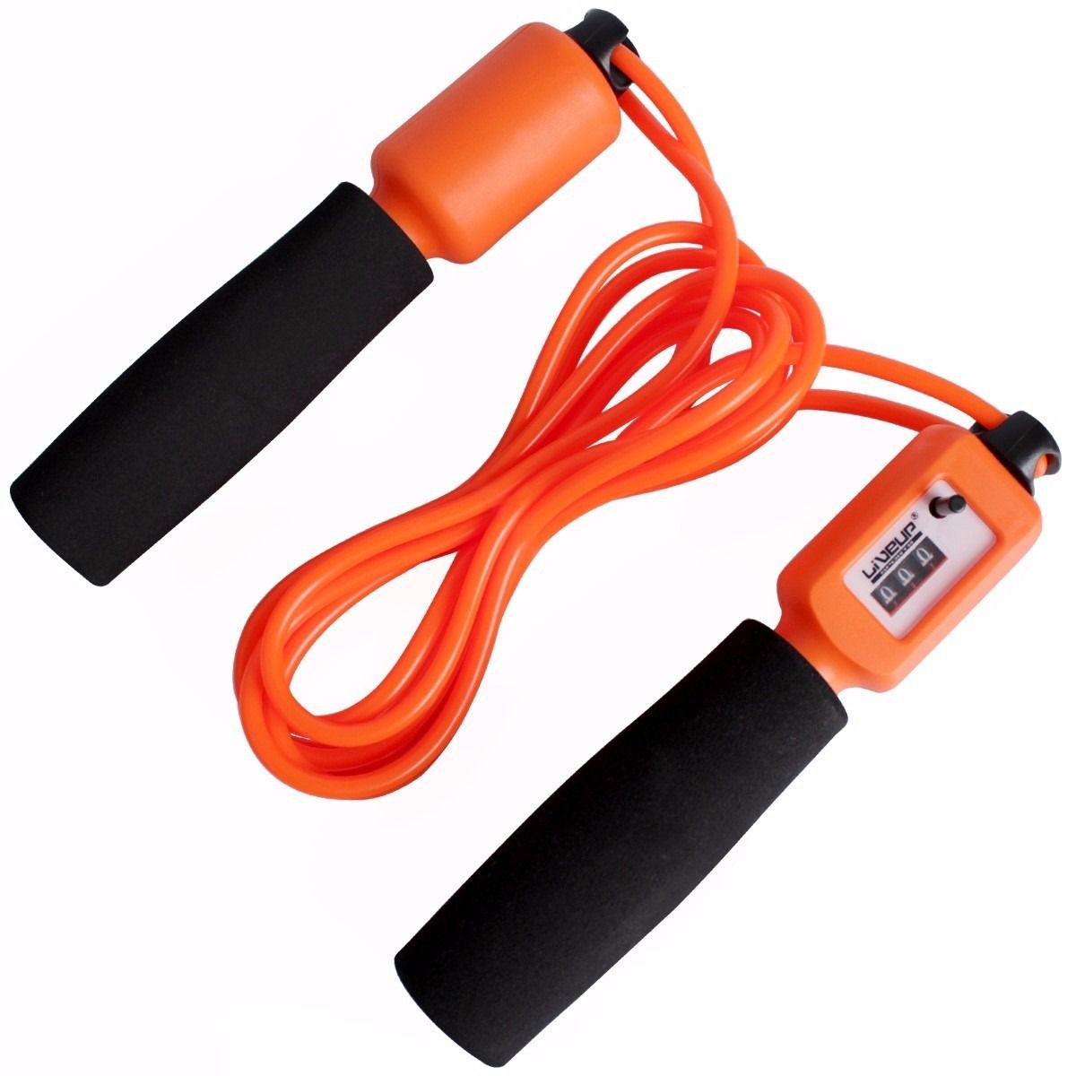 Corda De Pular com Rolamento E Contador Live Up - FisioSmart Loja de ...