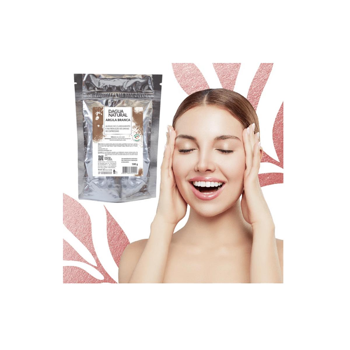Argilas Cuidado da Pele Sachê 100g D AGUA NATURAL - FisioSmart Loja de ...