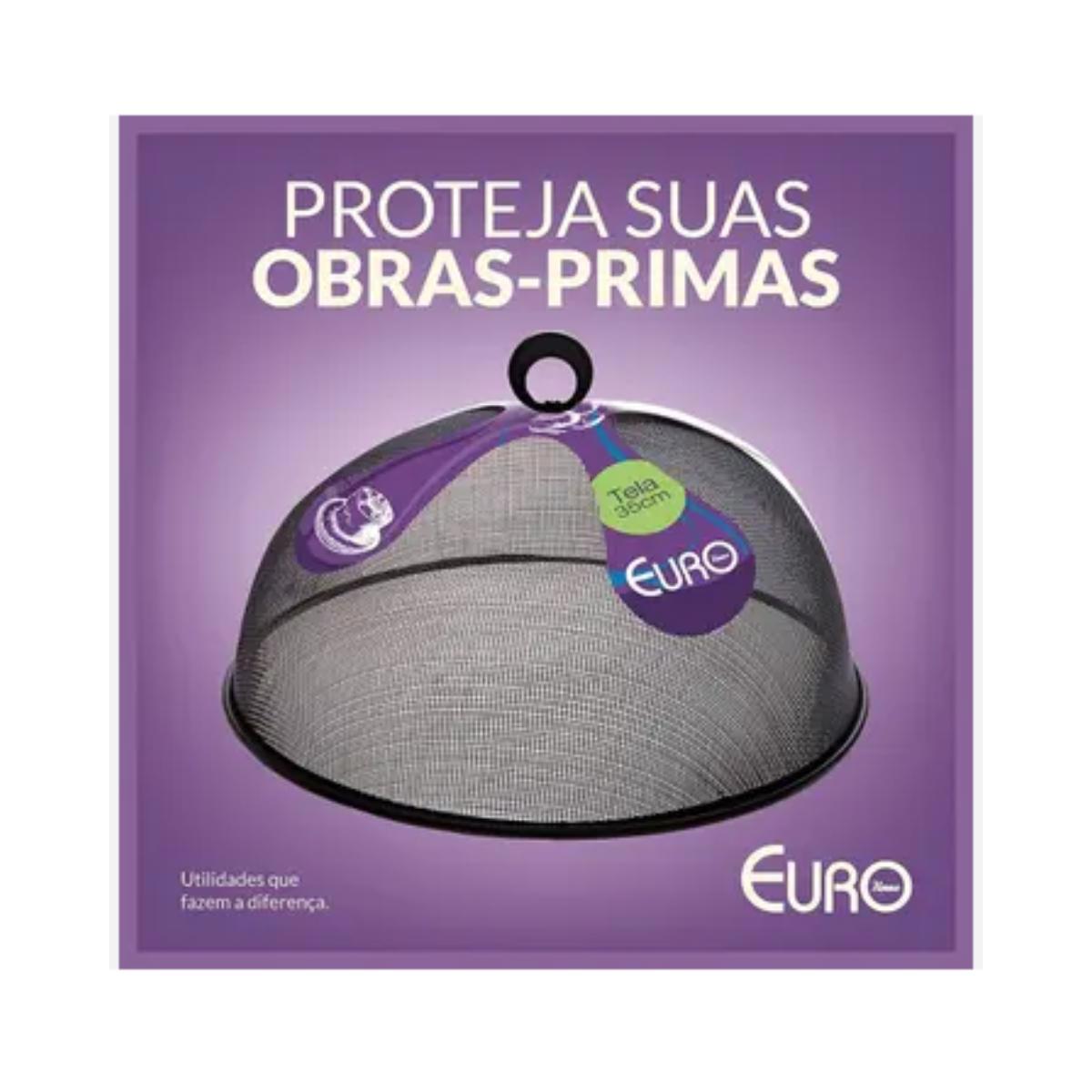 Tela Protetora 35 Cm Para Alimentos Preta Euro Home - FisioSmart Loja ...