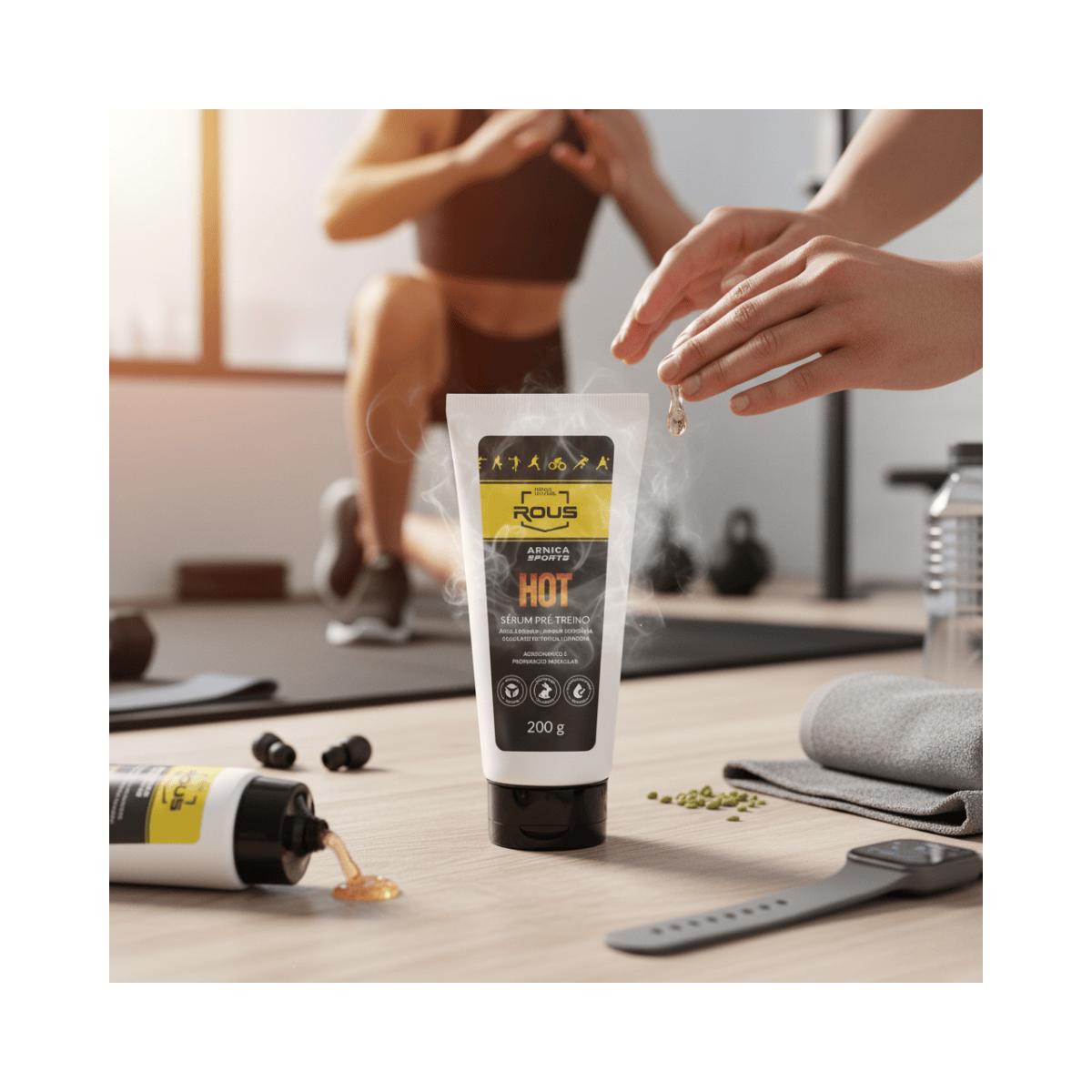 Sérum Arnica Sports ROUS Hot Pré Treino 200g Dagua Natural - FisioSmart ...