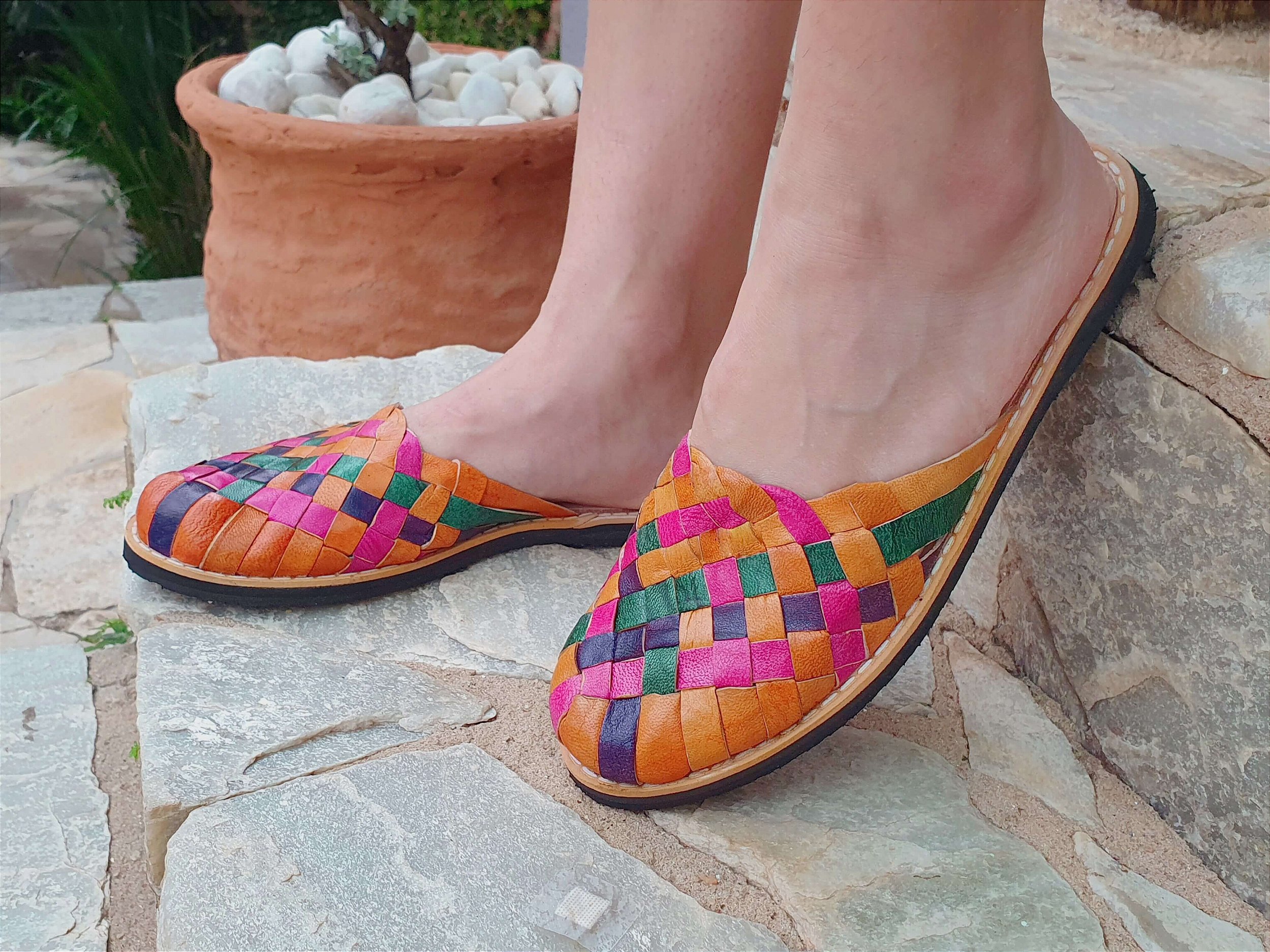 Mule em couro colorido - Mule Colors - ORIGINAL Alpercata