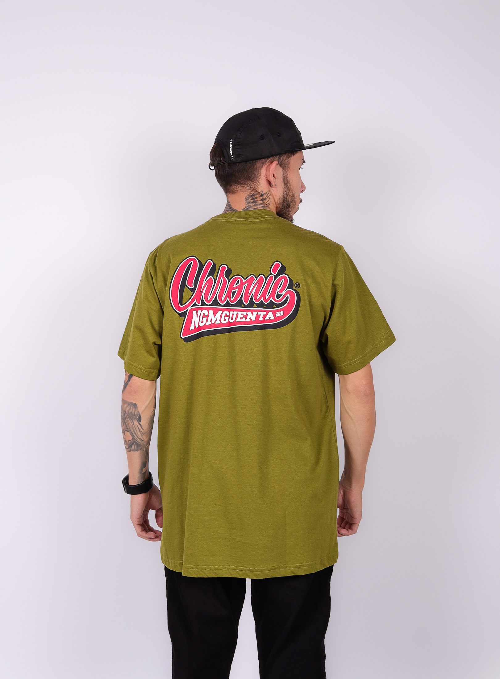 Camiseta Chronic - Chronic Cursive - Verde - Chronic ® - Original Marginal