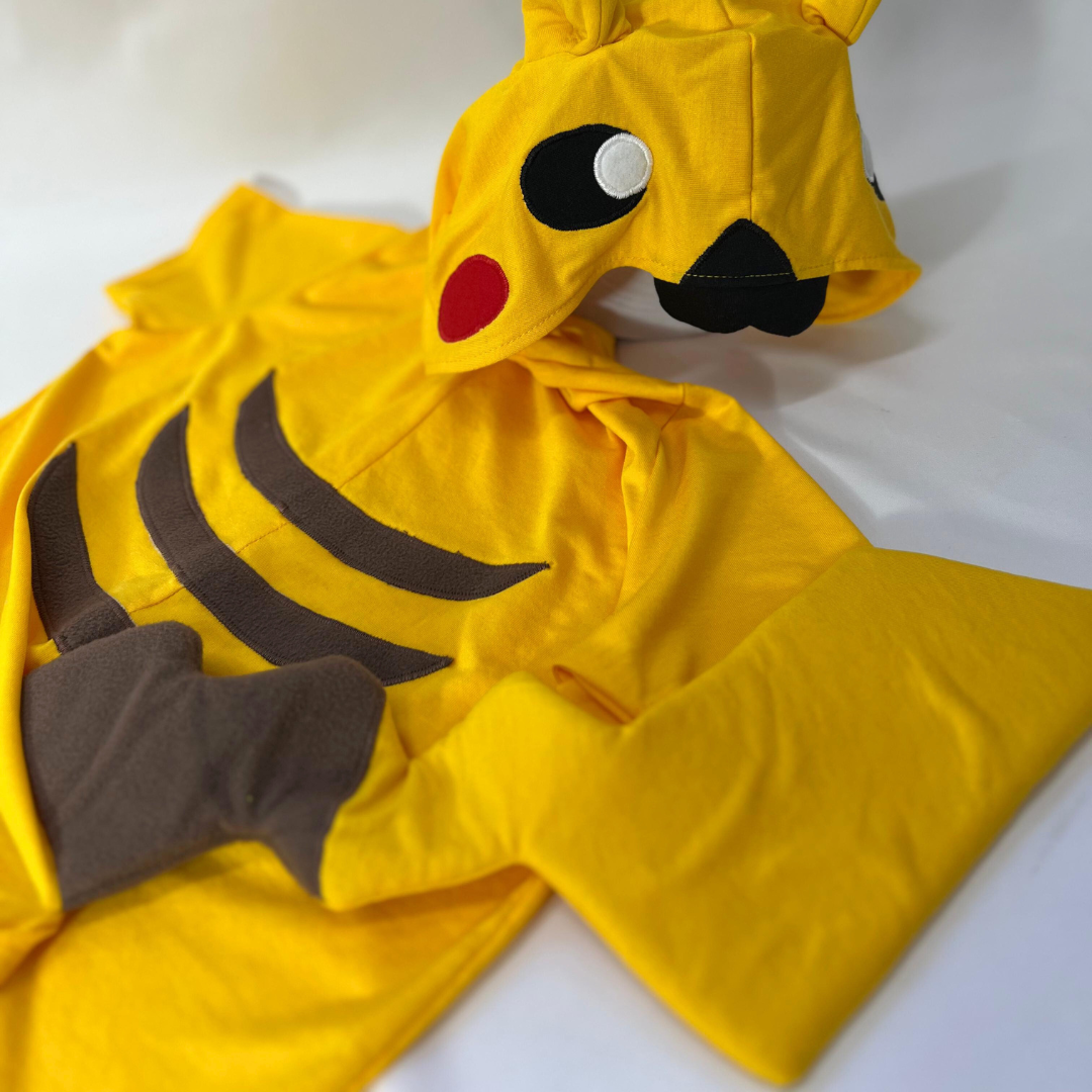 Pijama Fantasia Pikachu Pokemon Cosplay - Adoro Pijamas