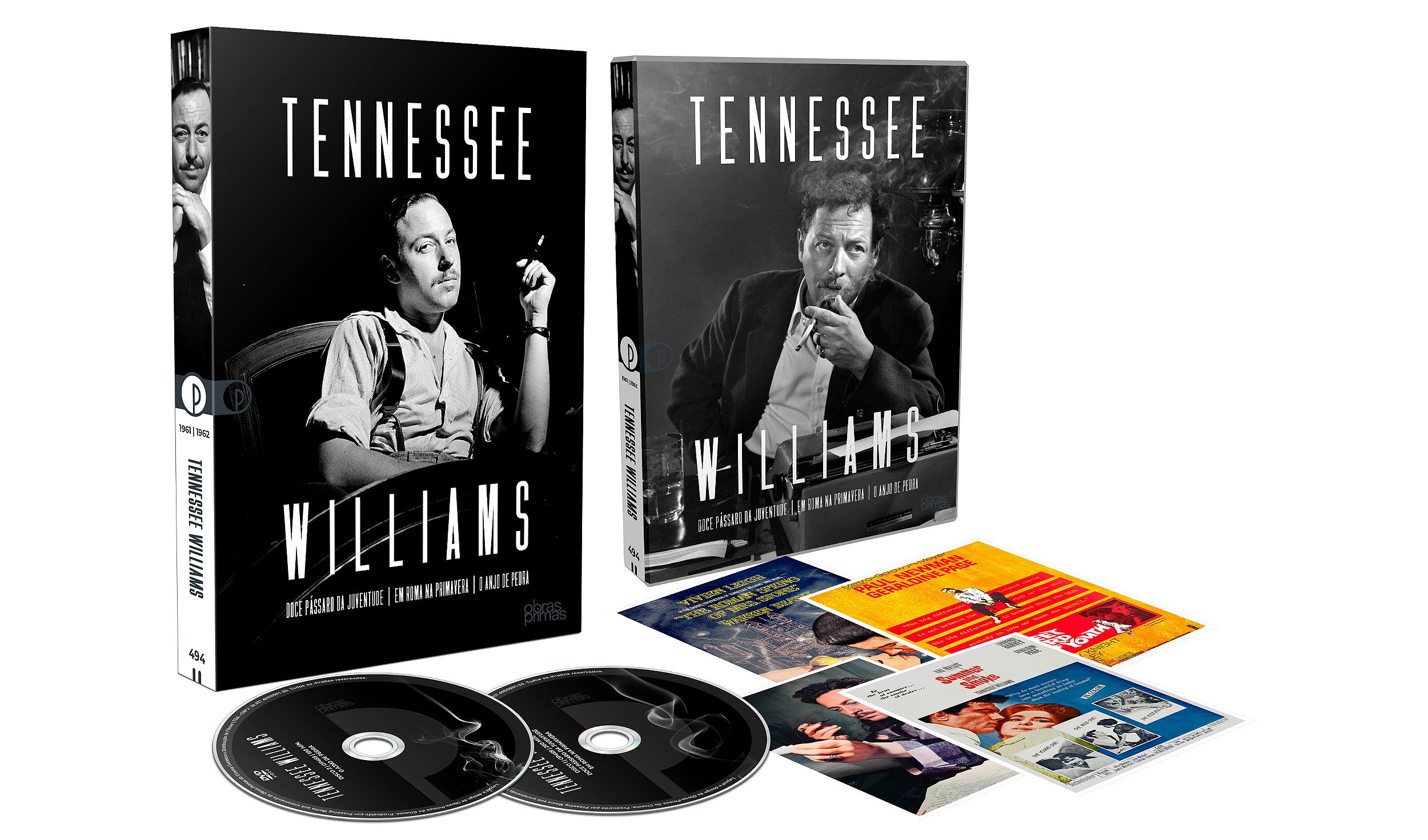 TENNESSEE WILLIAMS [DVD DUPLO COM LUVA] - Obras-Primas do Cinema