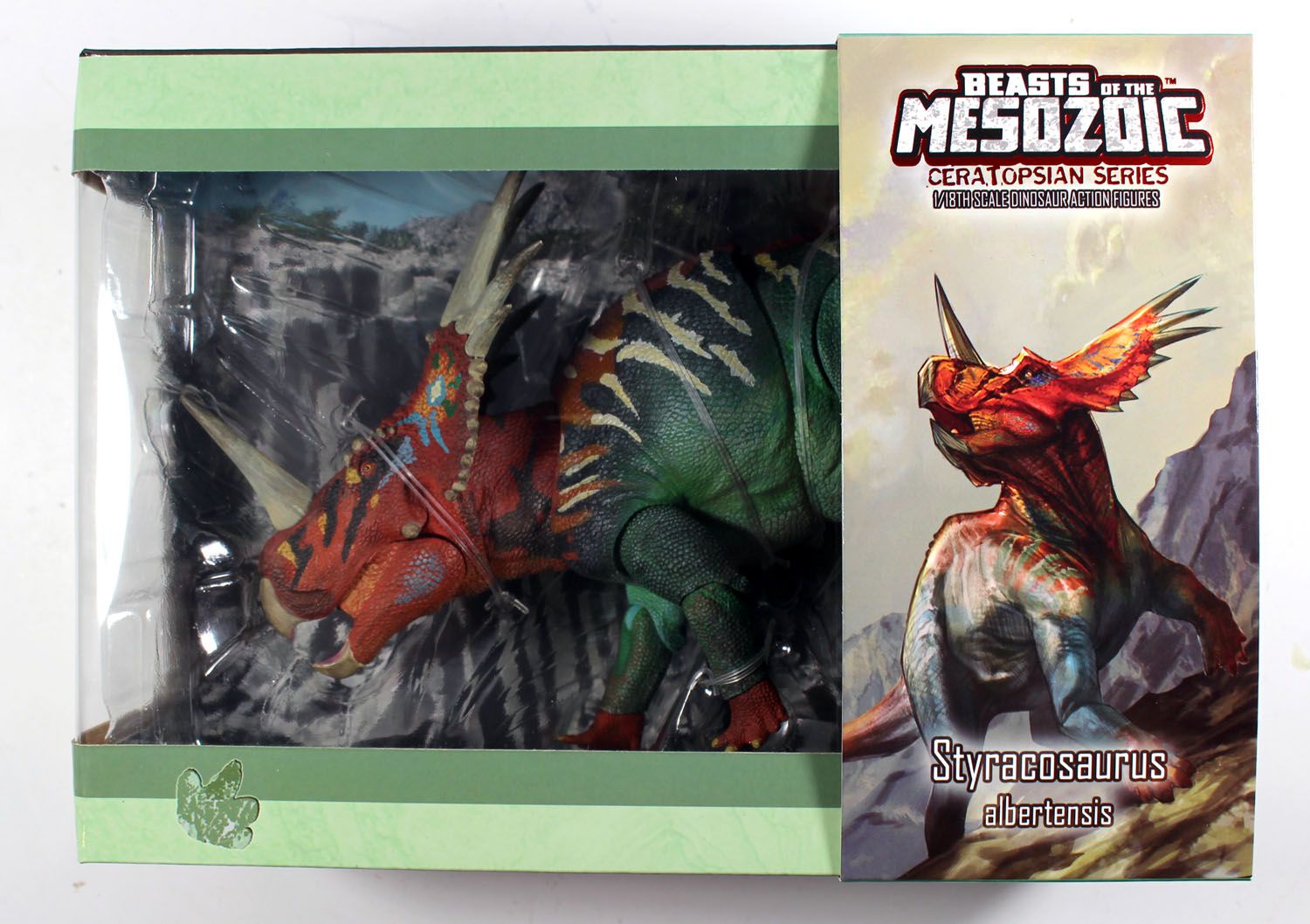 STYRACOSAURUS BEASTS OF THE MESOZOIC FIGURA DE CERATOPSÍDEO DINOSSAURO ...