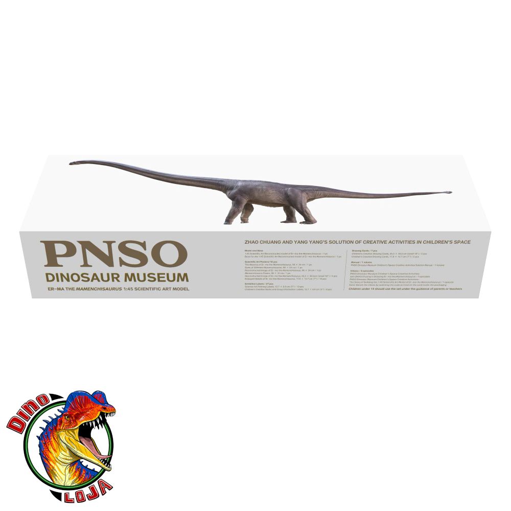 MAMENCHISAURUS PNSO 2021 DINOSSAURO LINHA DE MUSEU PESCOÇUDO MINIATURA ...