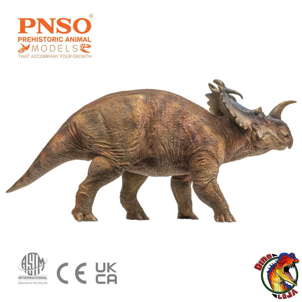 CENTROSAURUS PNSO JENNIE DINOSSAURO MINIATURA EM PLÁSTICO CERATOPSÍDEO ...