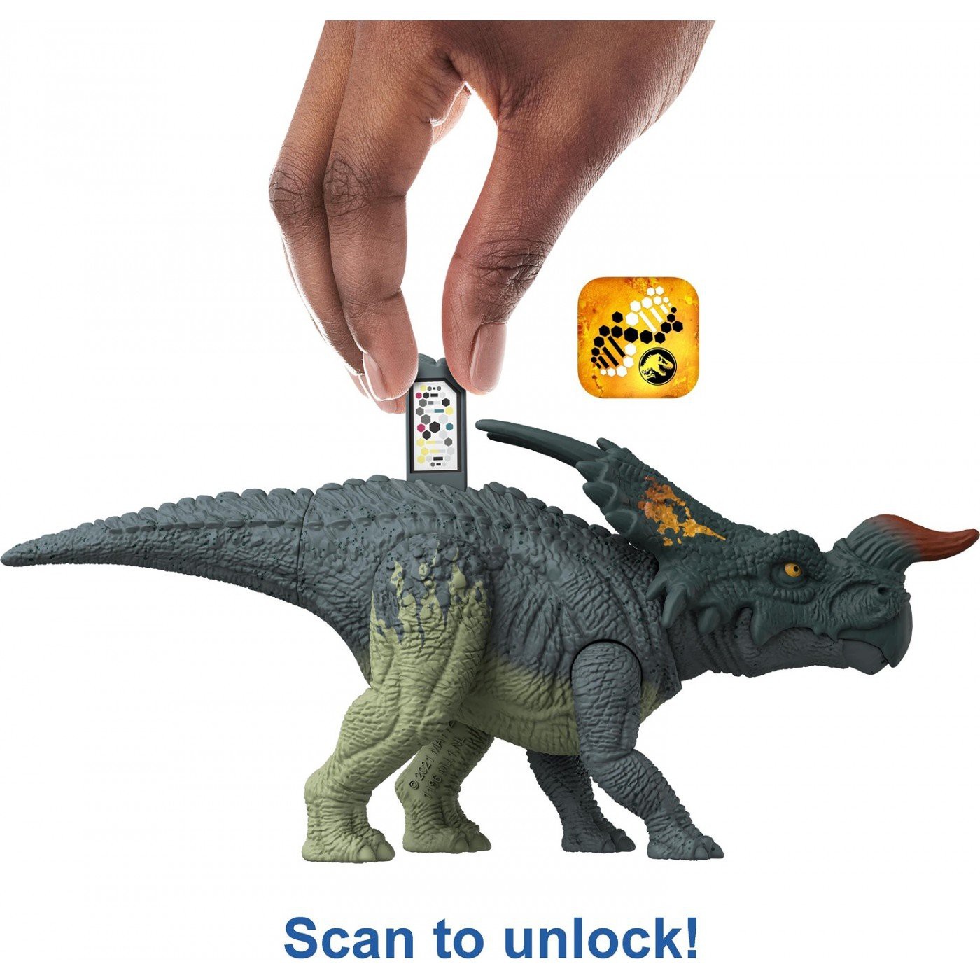 EINIOSAURUS PACOTE FEROZ JURASSIC WORLD DOMÍNIO MATTEL - Dinoloja - A ...