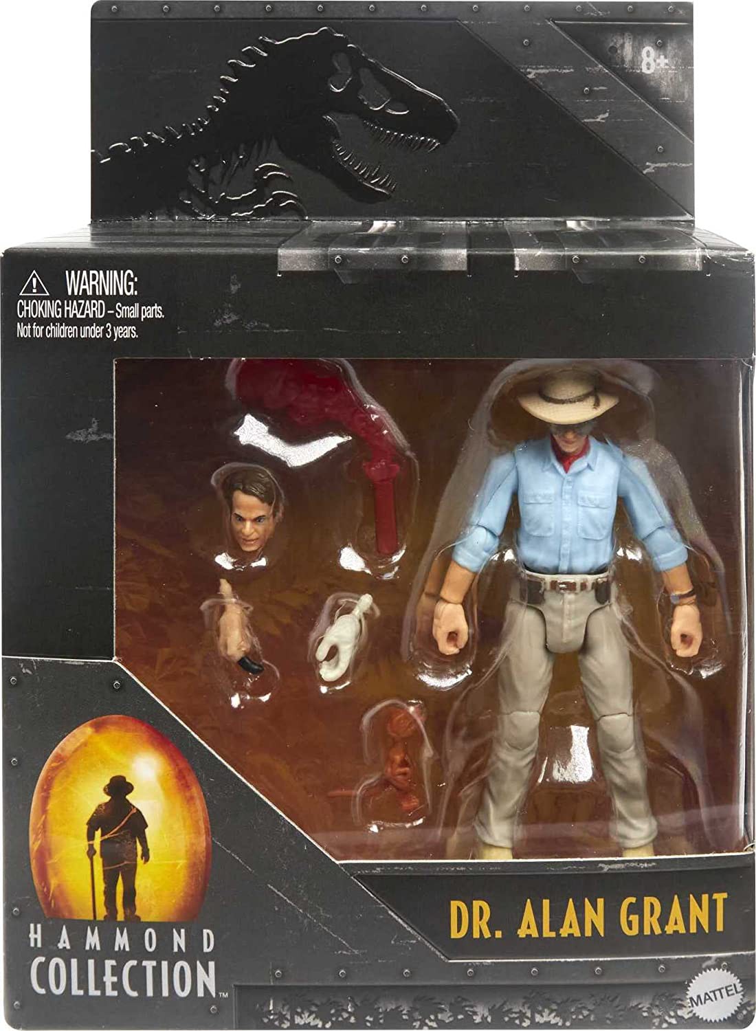 ALAN GRANT HAMMOND COLLECTION JURASSIC PARK BONECO DR. GRANT COM ACESS ...