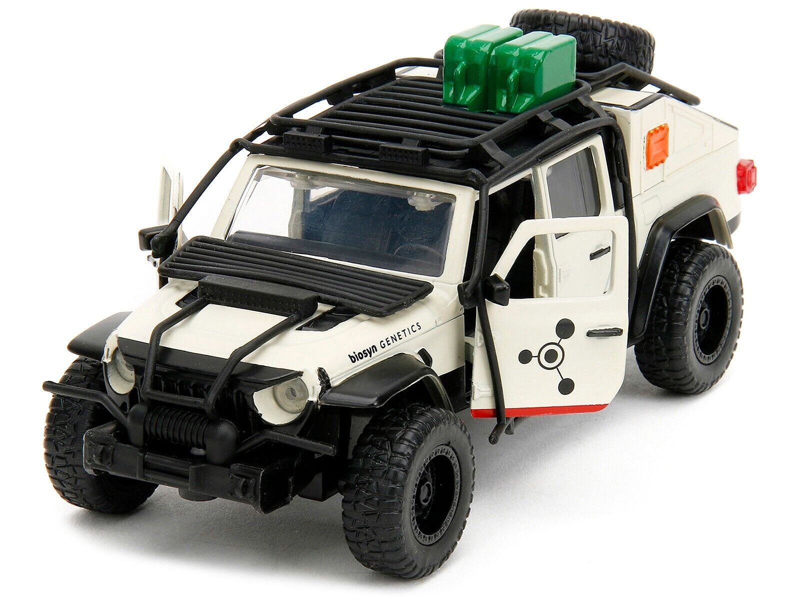 JEEP GLADIATOR BIOSYN JURASSIC WORLD DOMINION JADA TOYS DIE CAST ESCA ...
