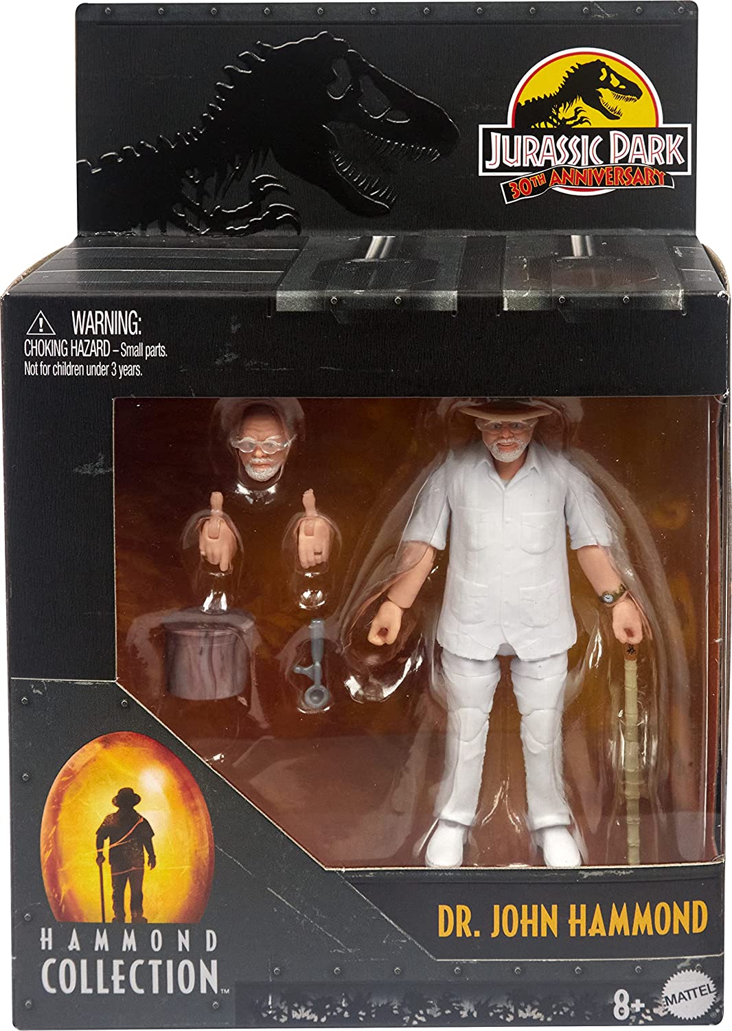 JOHN HAMMOND - HAMMOND COLLECTION JURASSIC PARK BONECO ARTICULADO COM ...