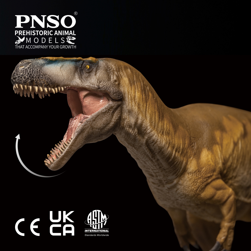 MEGALOSAURUS PNSO "EDWARD" RÉPLICA DE DINOSSAURO CARNÍVORO MINIATURA D ...