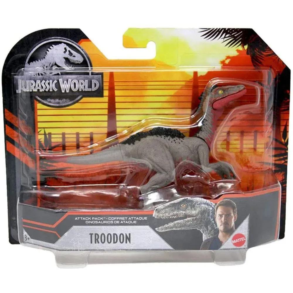 TROODON CONJUNTO DE ATAQUE MATTEL JURASSIC WORLD PRIMAL ATTACK - Dinoloja - A melhor loja de ...