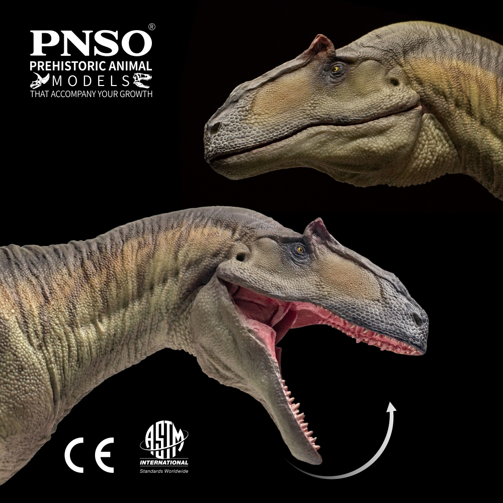SAUROPHAGANAX PNSO "DONALD" RÉPLICA DE DINOSSAURO CARNÍVORO MINIATURA ...